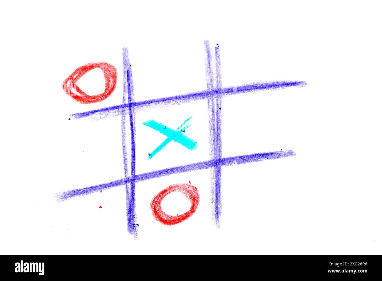 Tic tac toe game childrens hi-res stock photography and images - Alamy