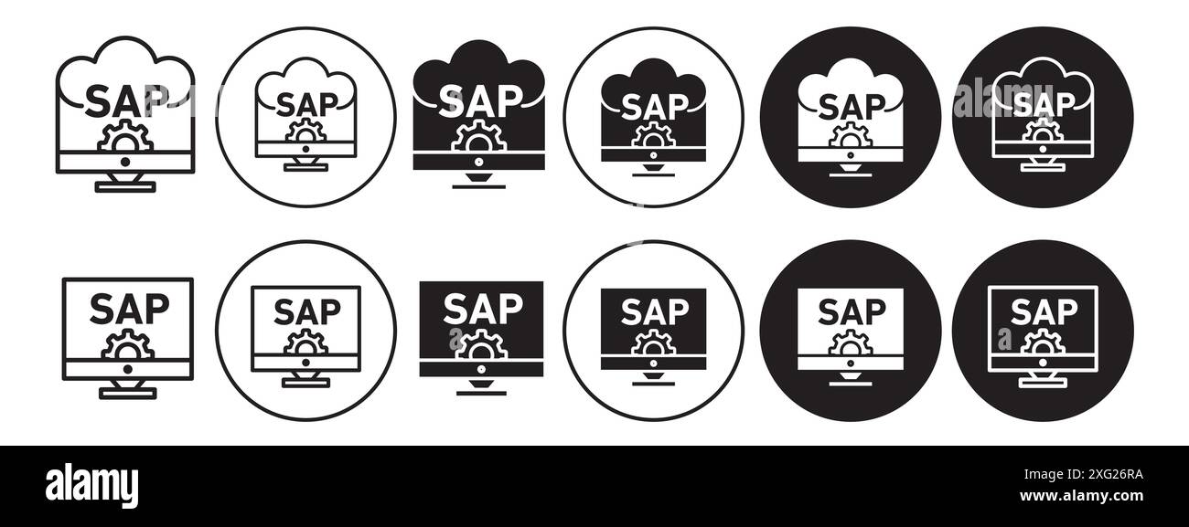Sap Icon Vector Set Collection For Web Vector Set Collection For App Ui Stock Vector Image And Art 3748
