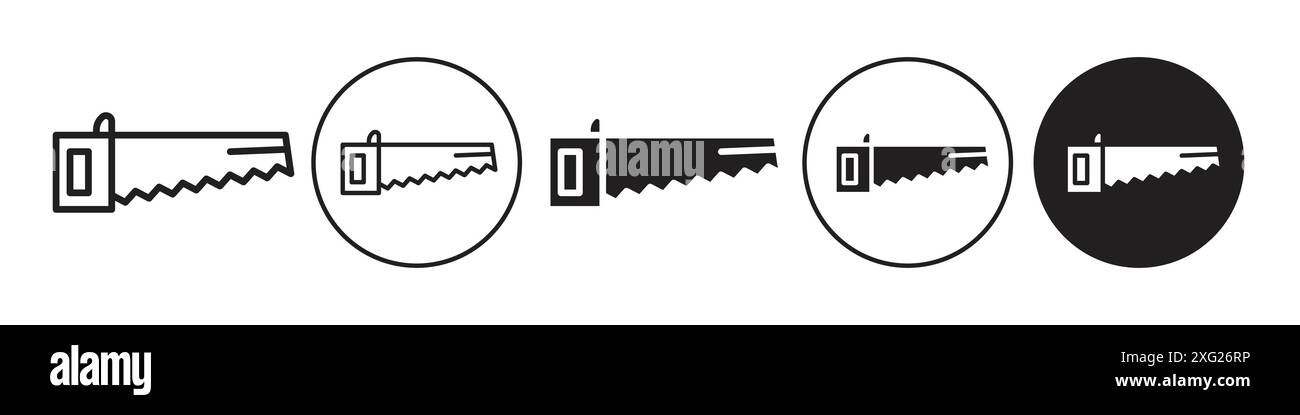 Saw icon vector set collection for web vector set collection for app ui ...