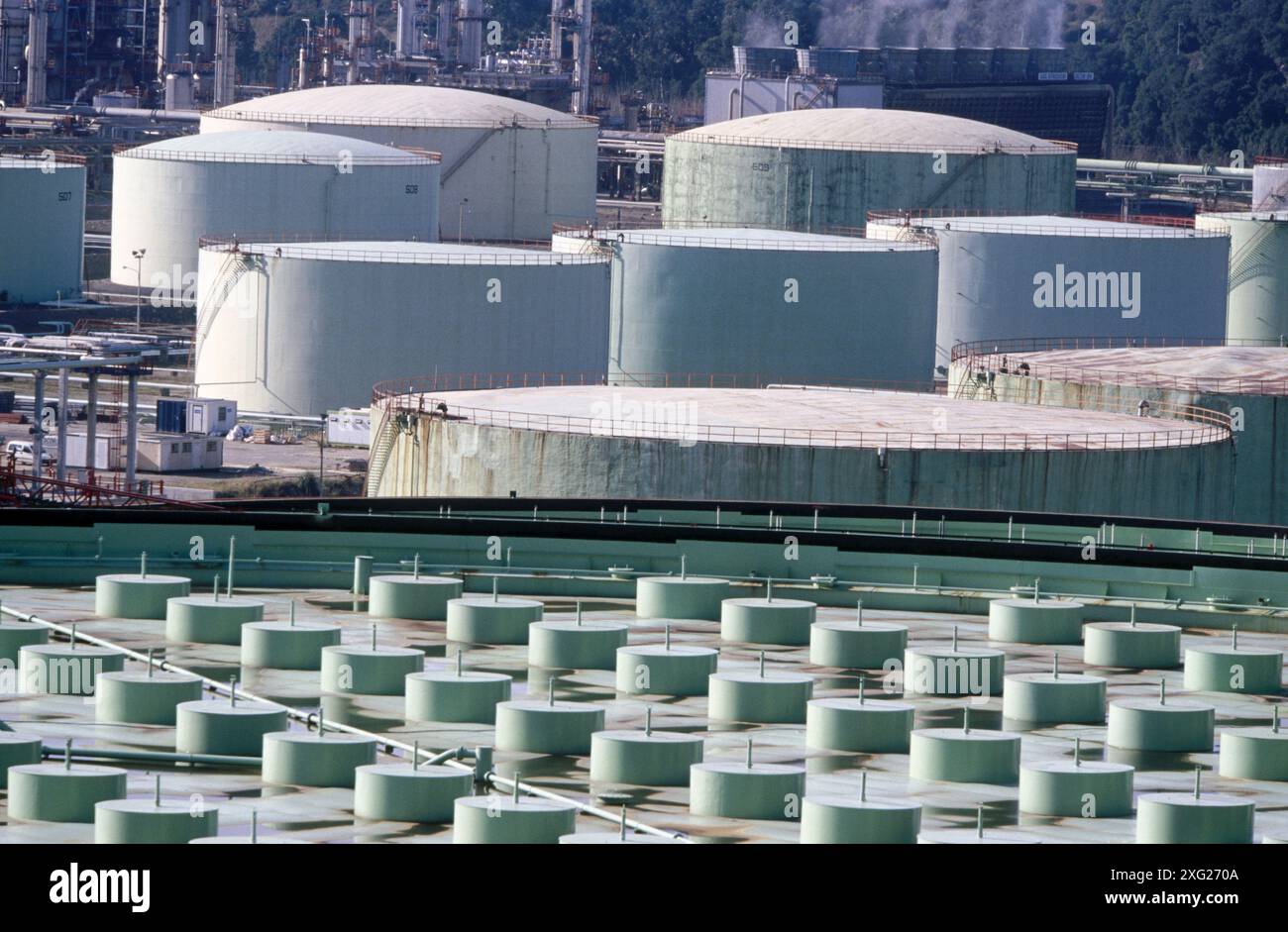 Oil refinery. Biscay. Spain Stock Photo - Alamy