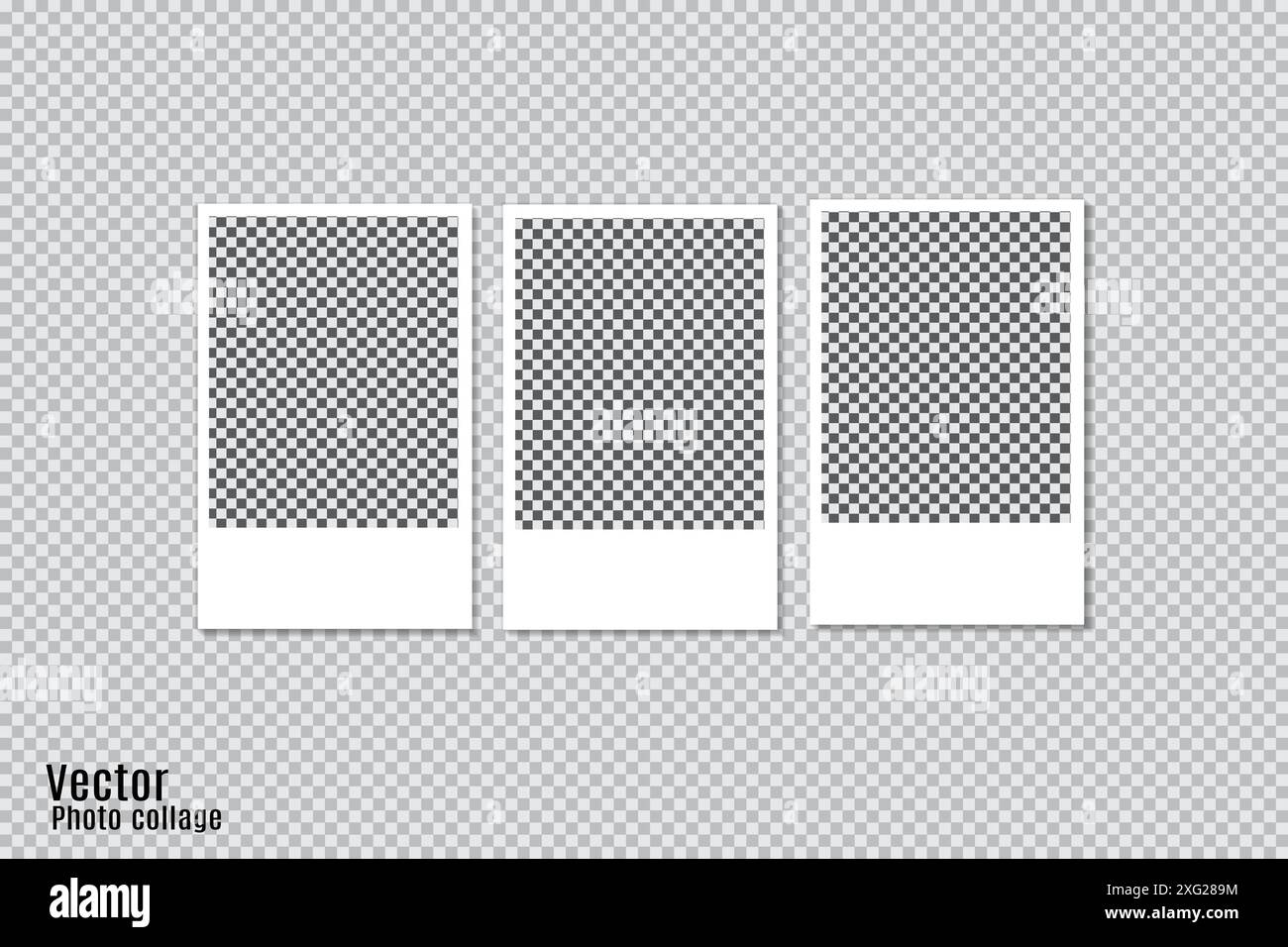 photo collage template vector illustration Stock Vector Image & Art - Alamy