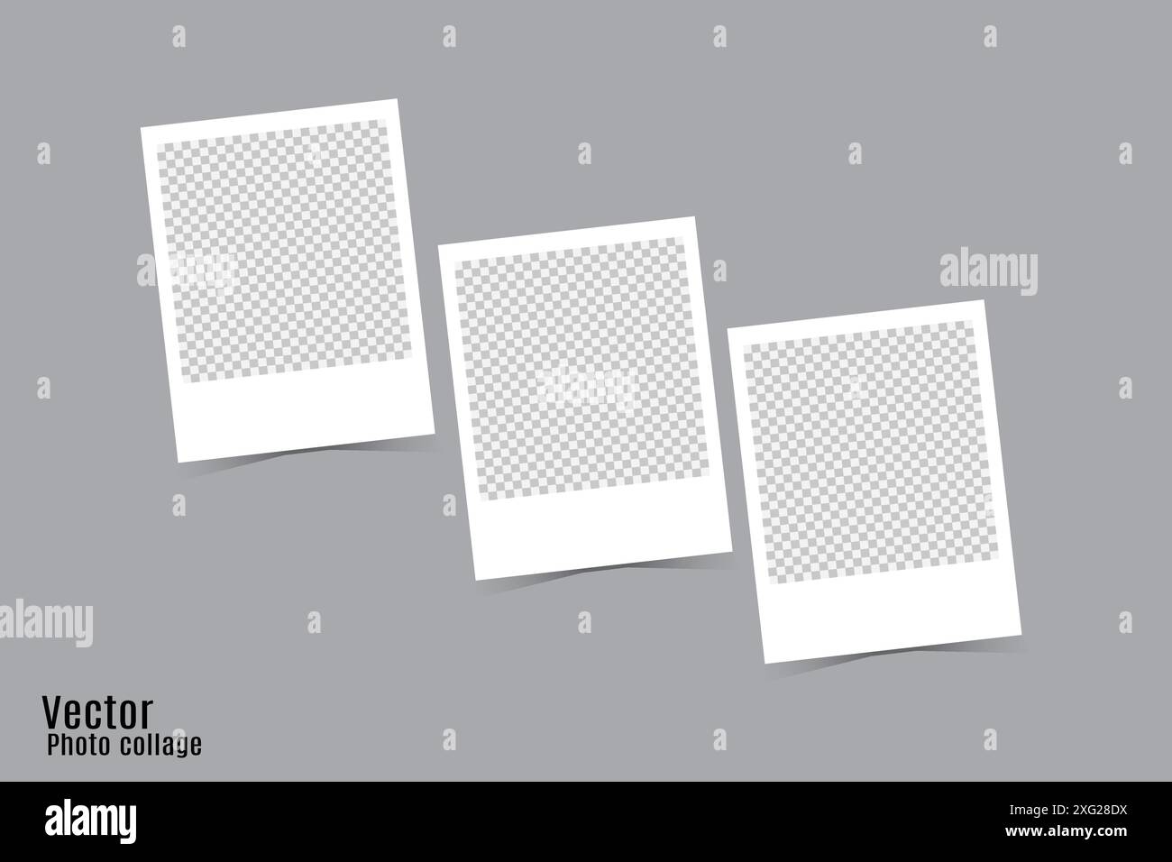 photo collage template vector illustration Stock Vector Image & Art - Alamy