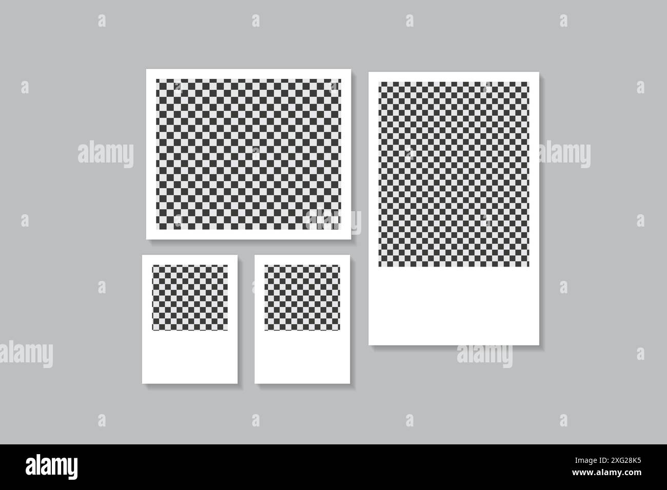 photo collage template vector illustration Stock Vector Image & Art - Alamy