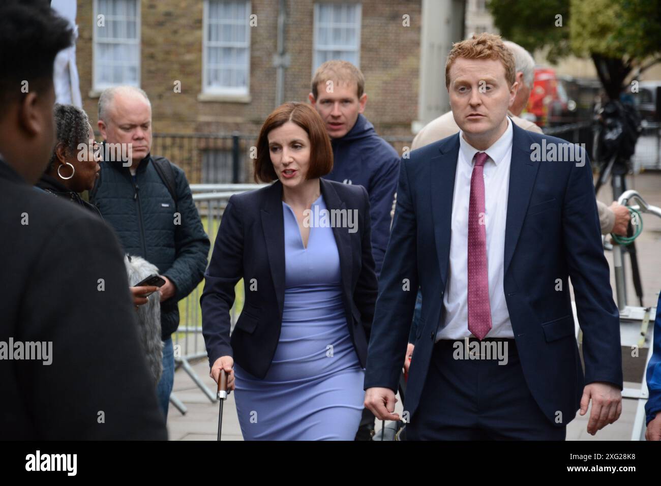 Bridget Phillipson arrives at College Green in Westminster 5th July ...