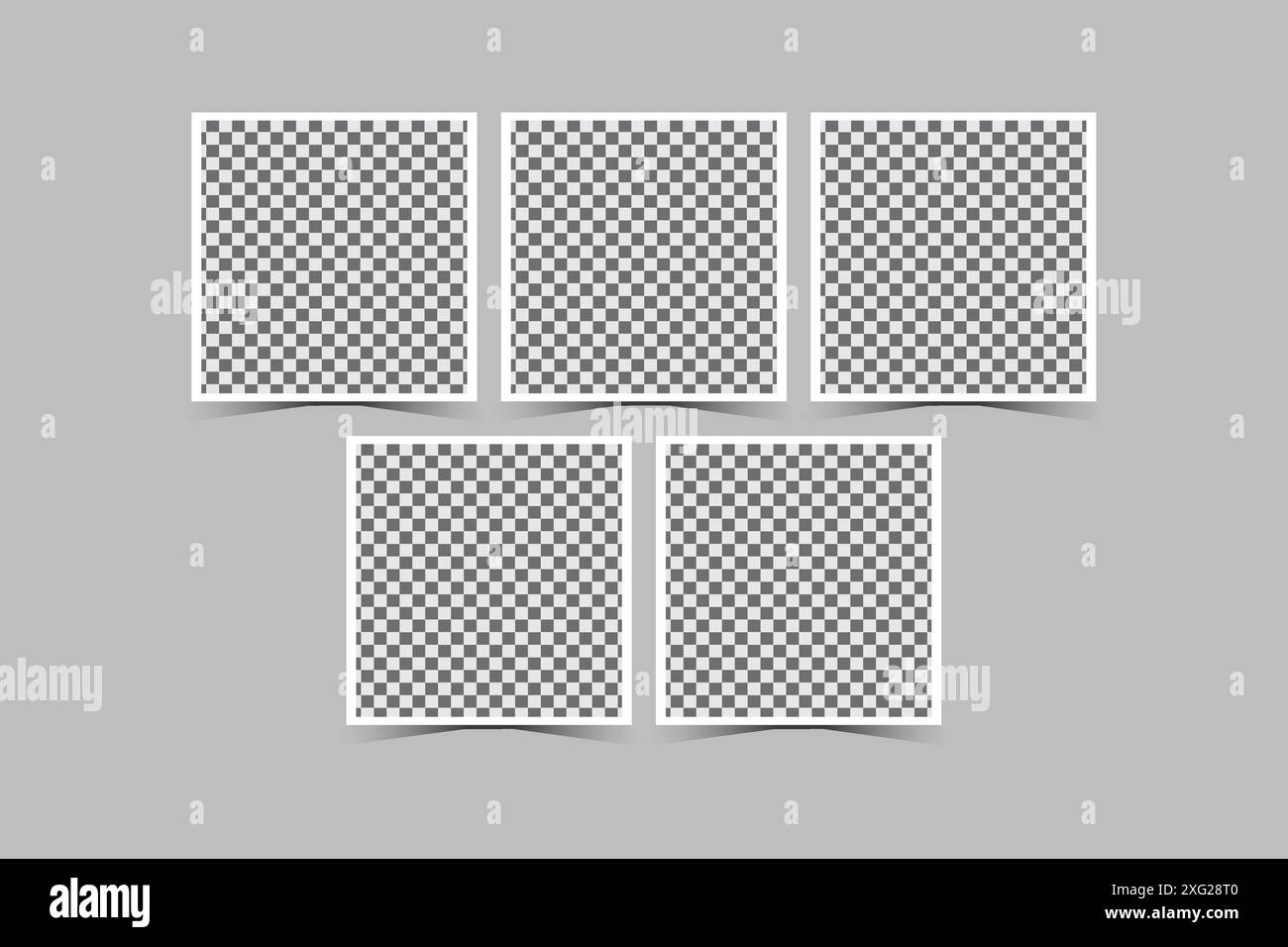 photo collage template vector illustration Stock Vector Image & Art - Alamy