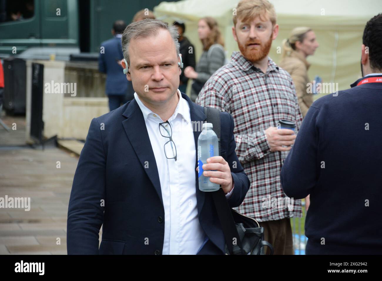 Craig Oliver arrives at College Green in Westminster 5th July 2024 to ...
