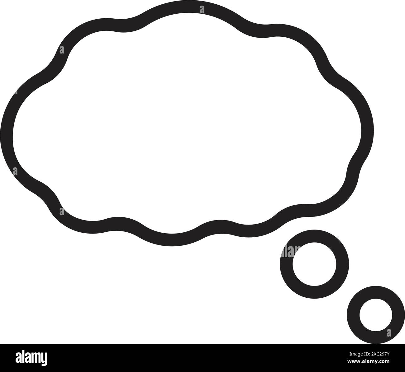 Dialogue balloon icon in flat style. Speech bubble vector illustration ...