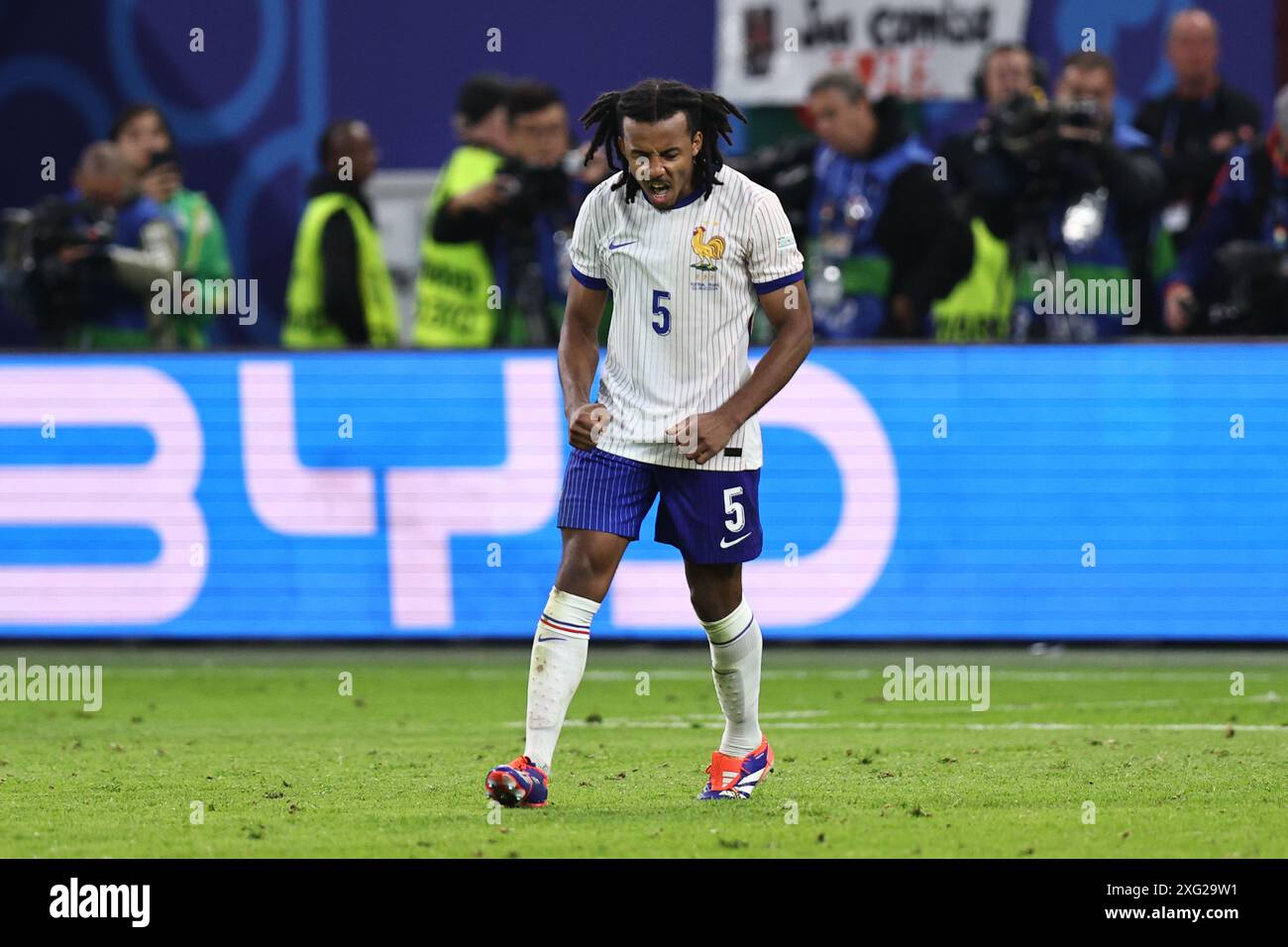 Jules Kounde (France) during the UEFA Euro Germany 2024 match between ...