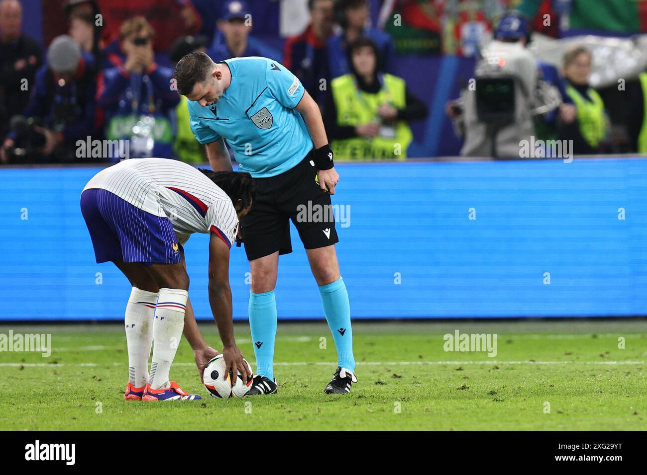 Jules Kounde (France) during the UEFA Euro Germany 2024 match between ...