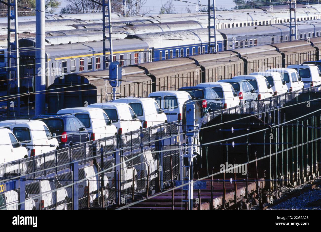 Train station. Irun. Guipúzcoa (Spanish-French border Stock Photo - Alamy