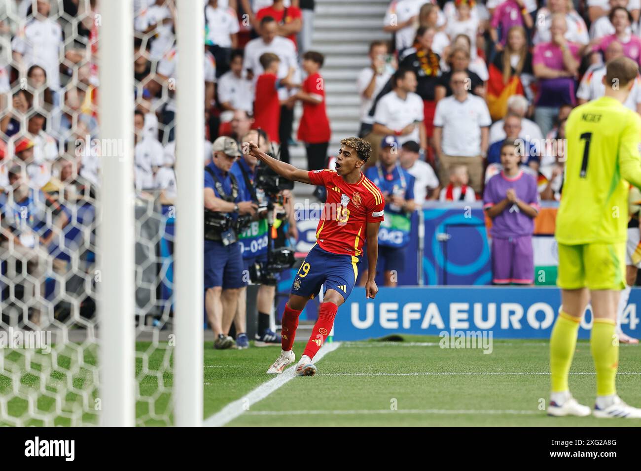 Lamine Yamal (ESP), JULY 5, 2024 - Football / Soccer : Yamal celebrate ...