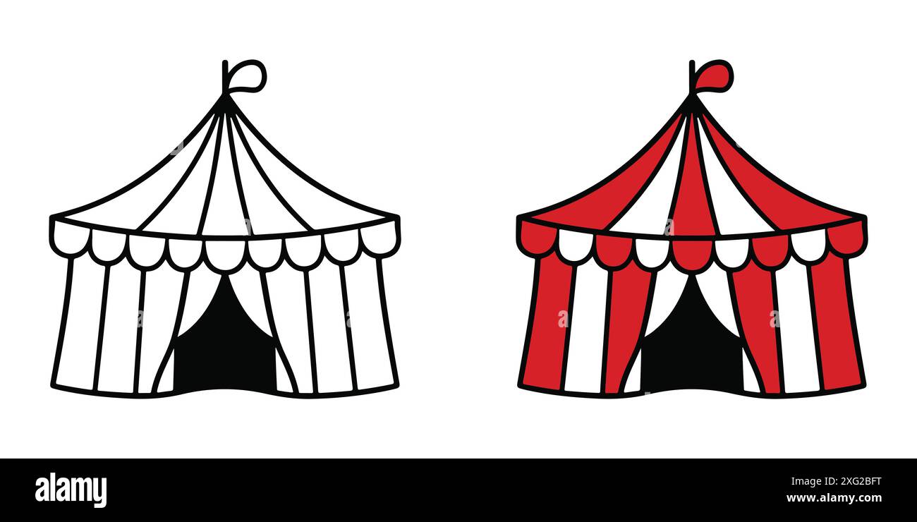 Digital circus tent art hi-res stock photography and images - Alamy