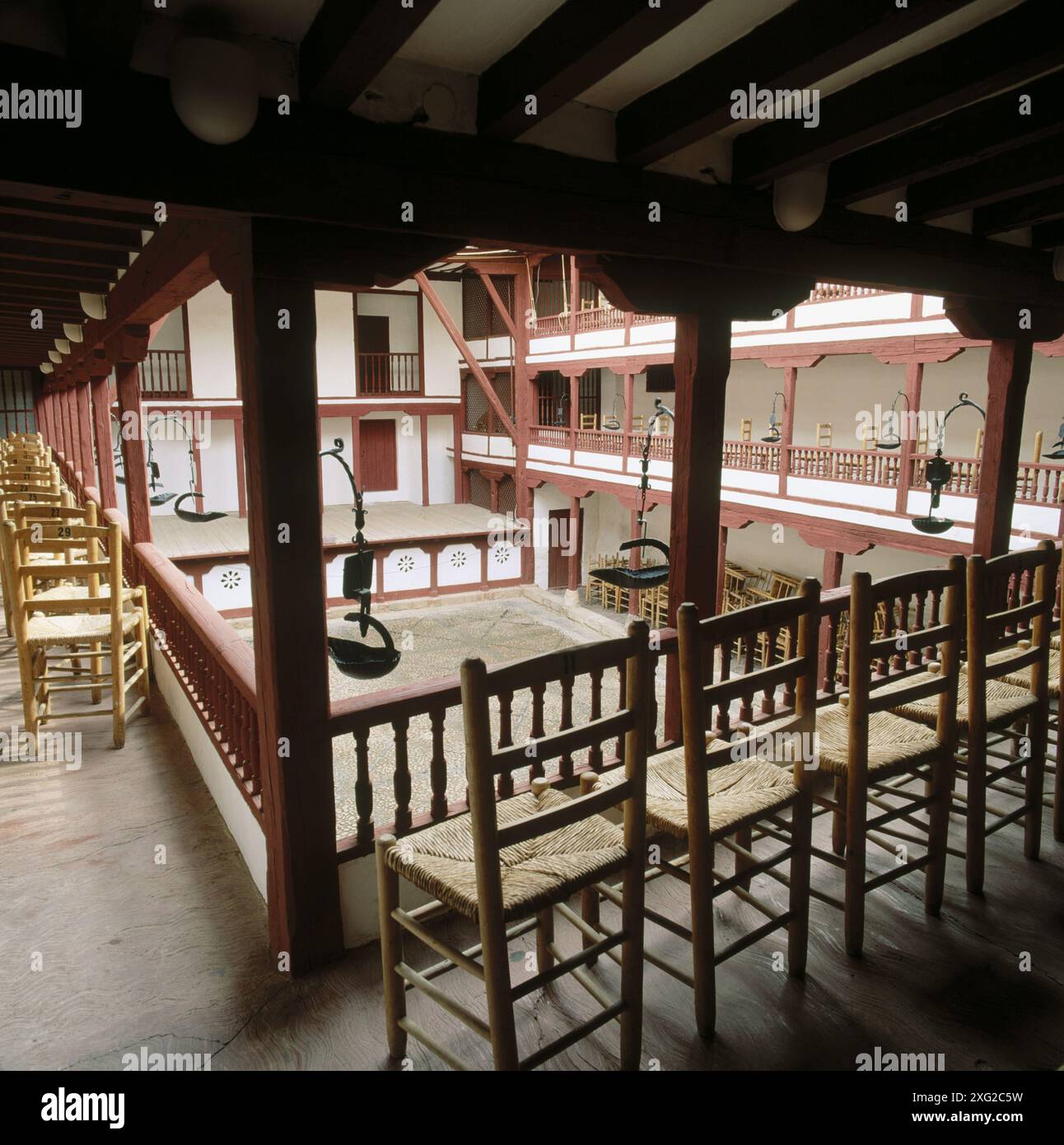 Corral de Comedias (16th century), the only active courtyard theatre in ...