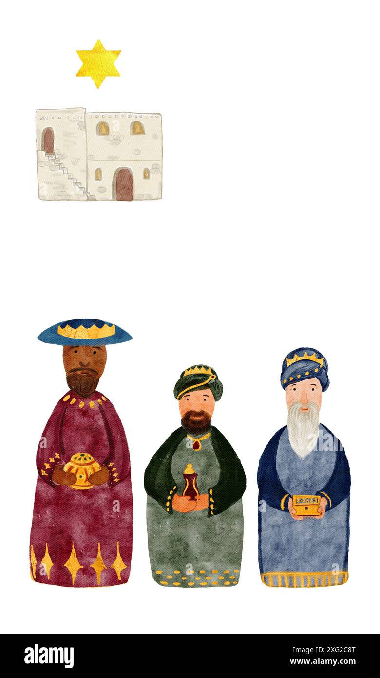 Three wise men Cut Out Stock Images & Pictures - Alamy