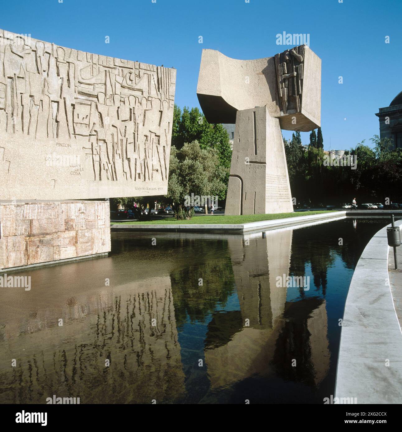 Monument to the Discovery of America, by Vaquero Turcios. Jardines del ...