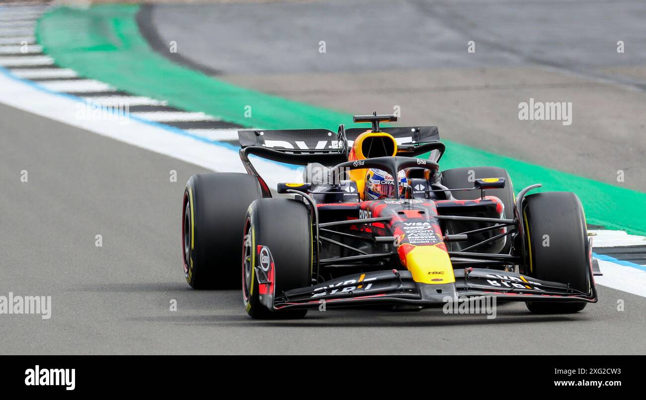 Silverstone, UK. 05th July, 2024. Max Verstappen 1 (NED), HONDA Red ...