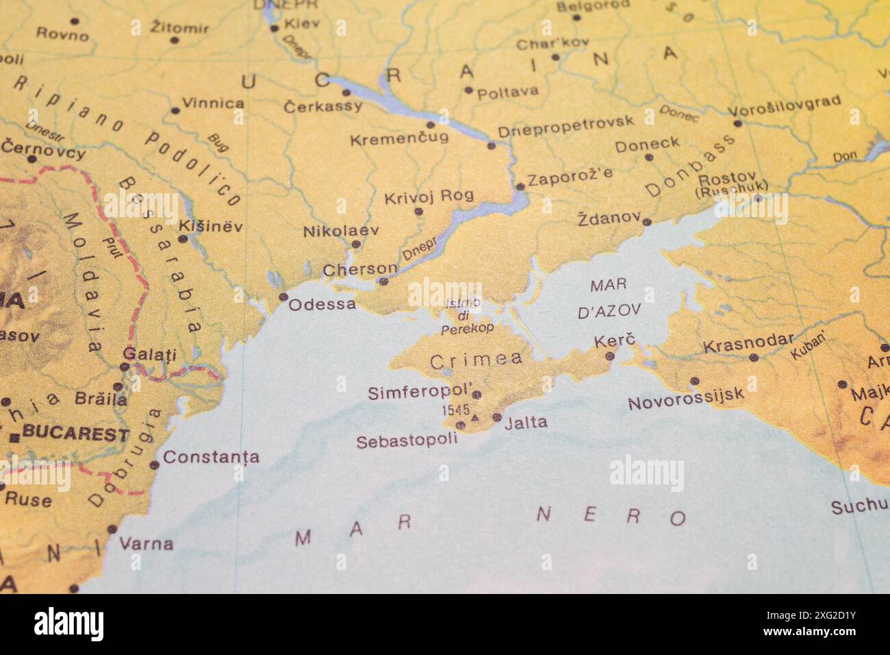 Old map of russia hi-res stock photography and images - Alamy