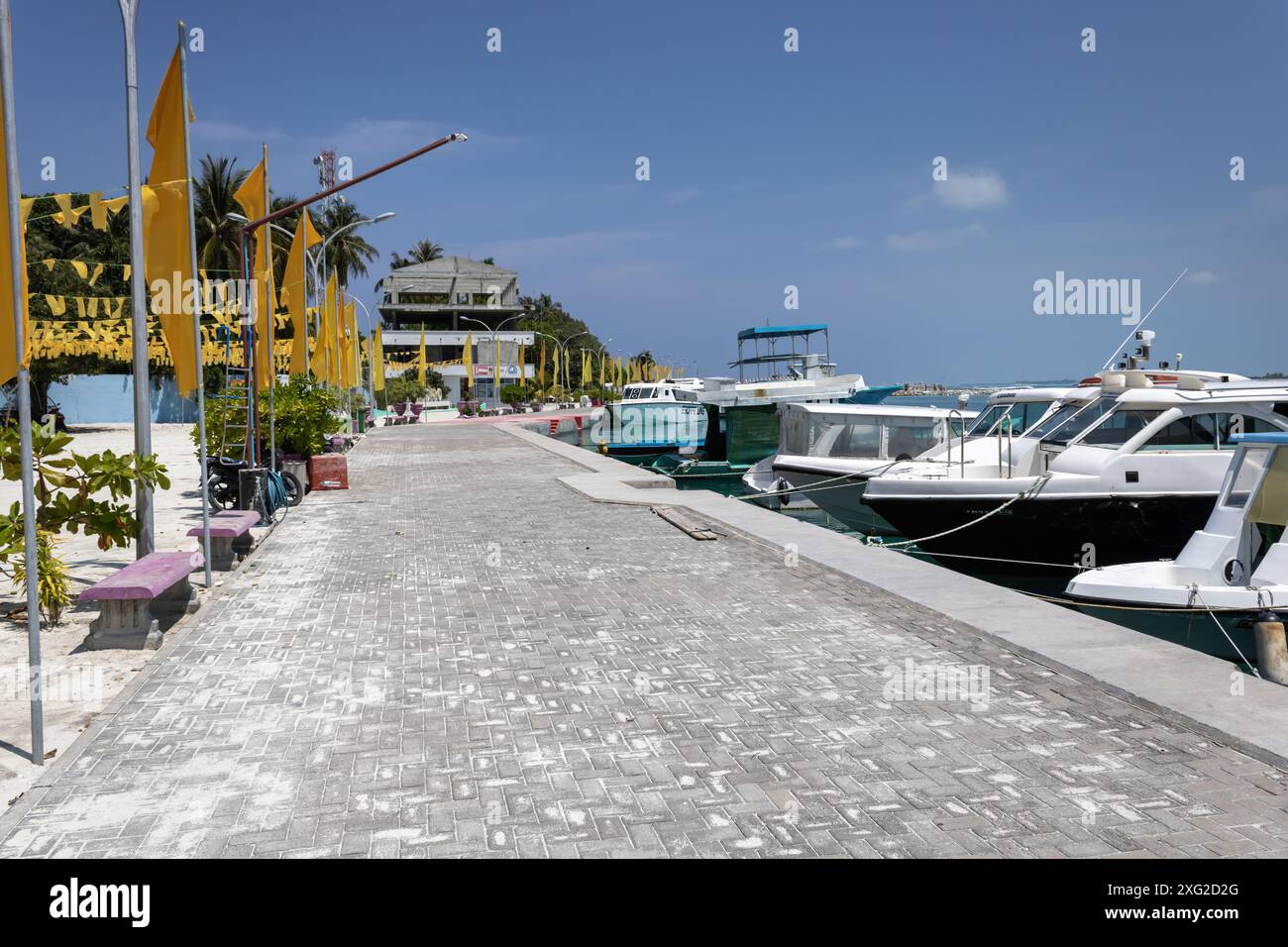 Harbor maldives hi-res stock photography and images - Alamy