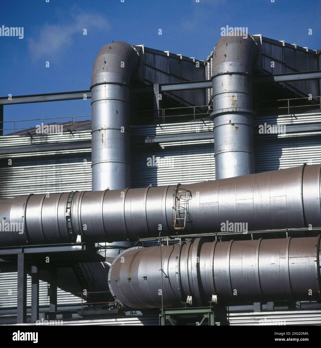 Waste heat recovery. Steel mill. Azpeita. Guipuzcoa. Basque Country ...