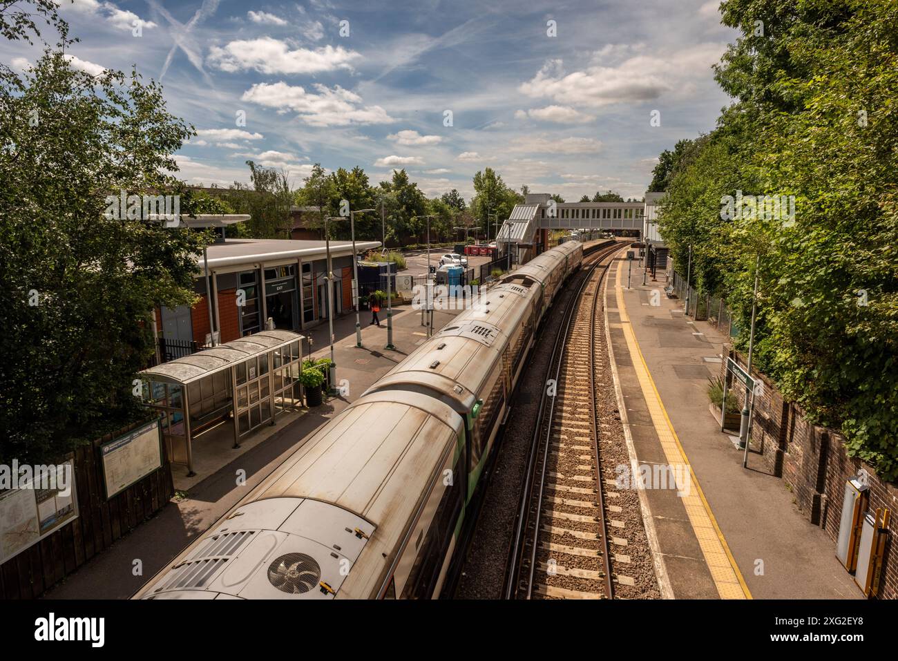 East Grinstead, June 29th 2024: The railway station Stock Photo - Alamy