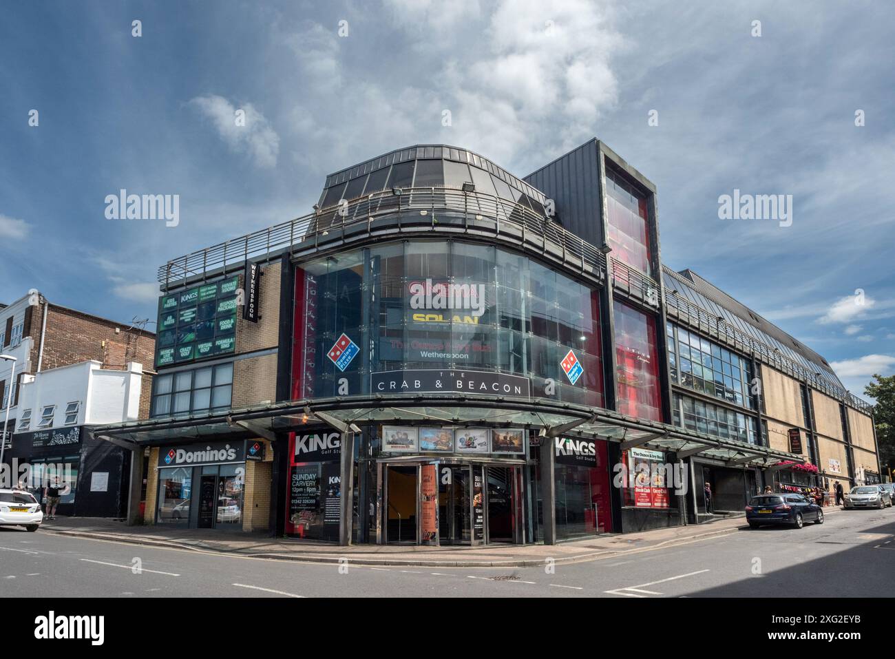 East Grinstead, June 29th 2024: The Atrium Cinema Stock Photo - Alamy