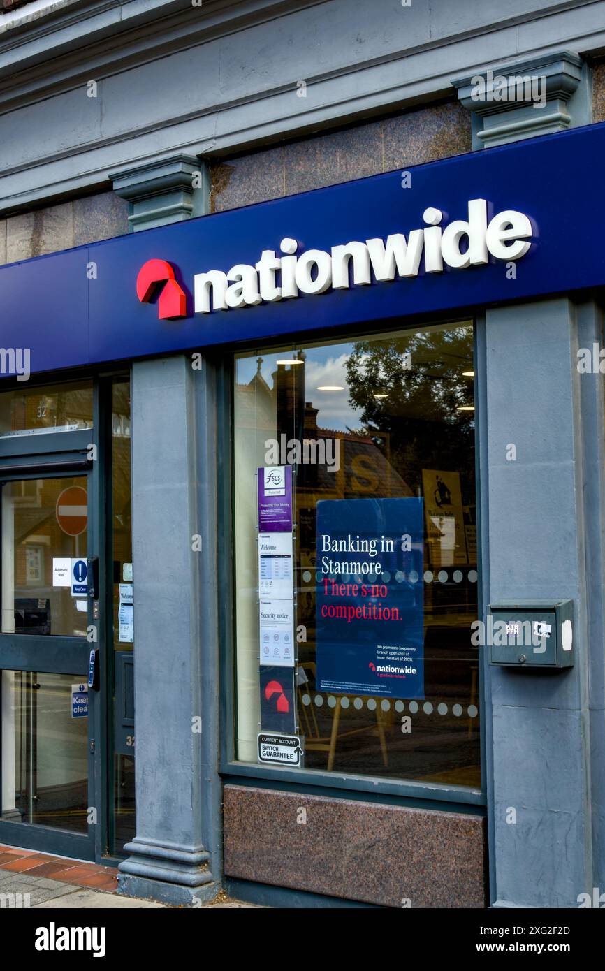 The Broadway, Stanmore, Borough of Harrow, London, England, U.K Stock ...