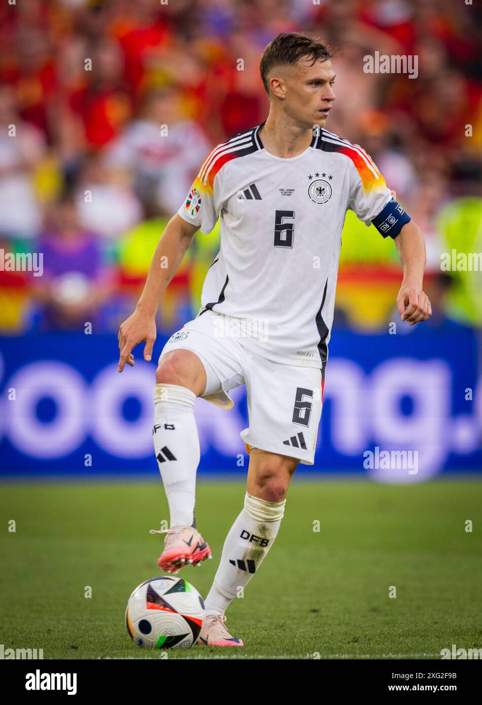 Stuttgart, Germany. 05th Jul 2024. Joshua Kimmich (DFB) Spain - Germany ...