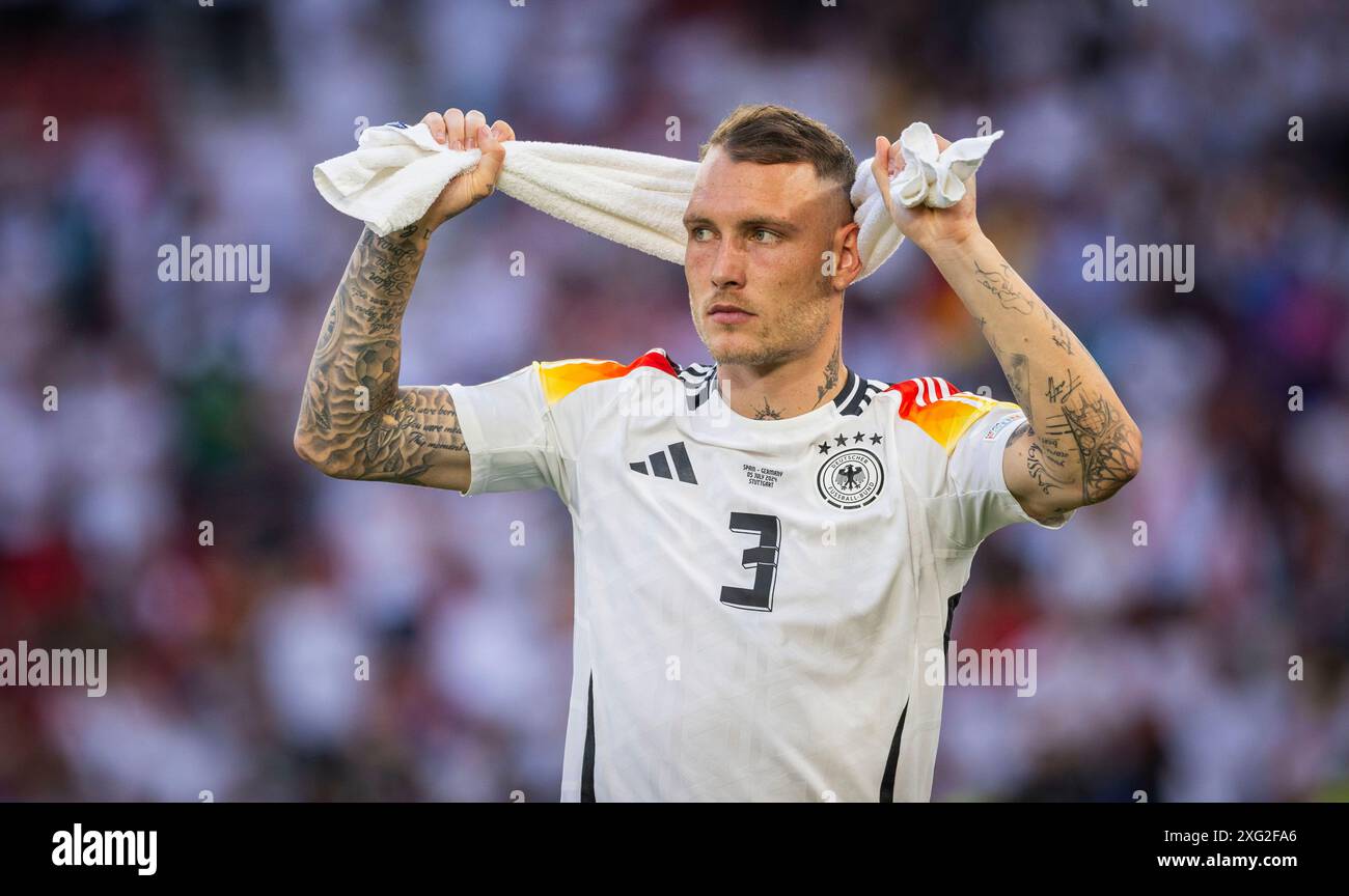 Stuttgart, Germany. 05th Jul 2024. David Raum (DFB) Spain - Germany ...