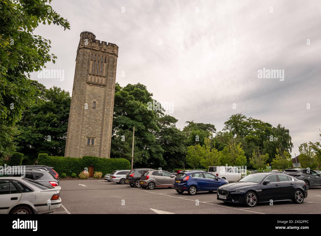 East Grinstead, June 29th 2024: The old water tower Stock Photo - Alamy