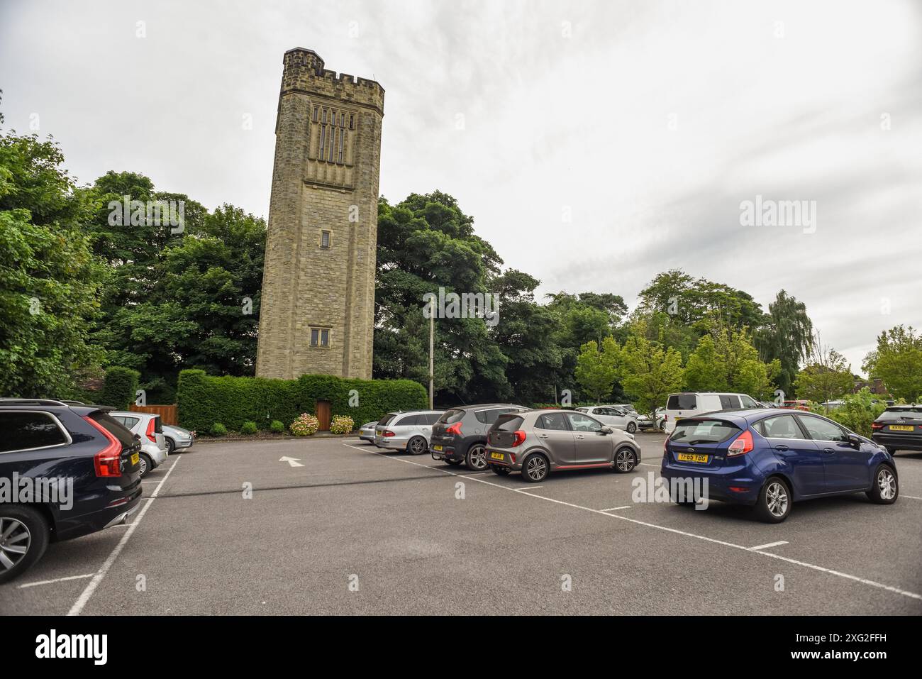 East Grinstead, June 29th 2024: The old water tower Stock Photo - Alamy