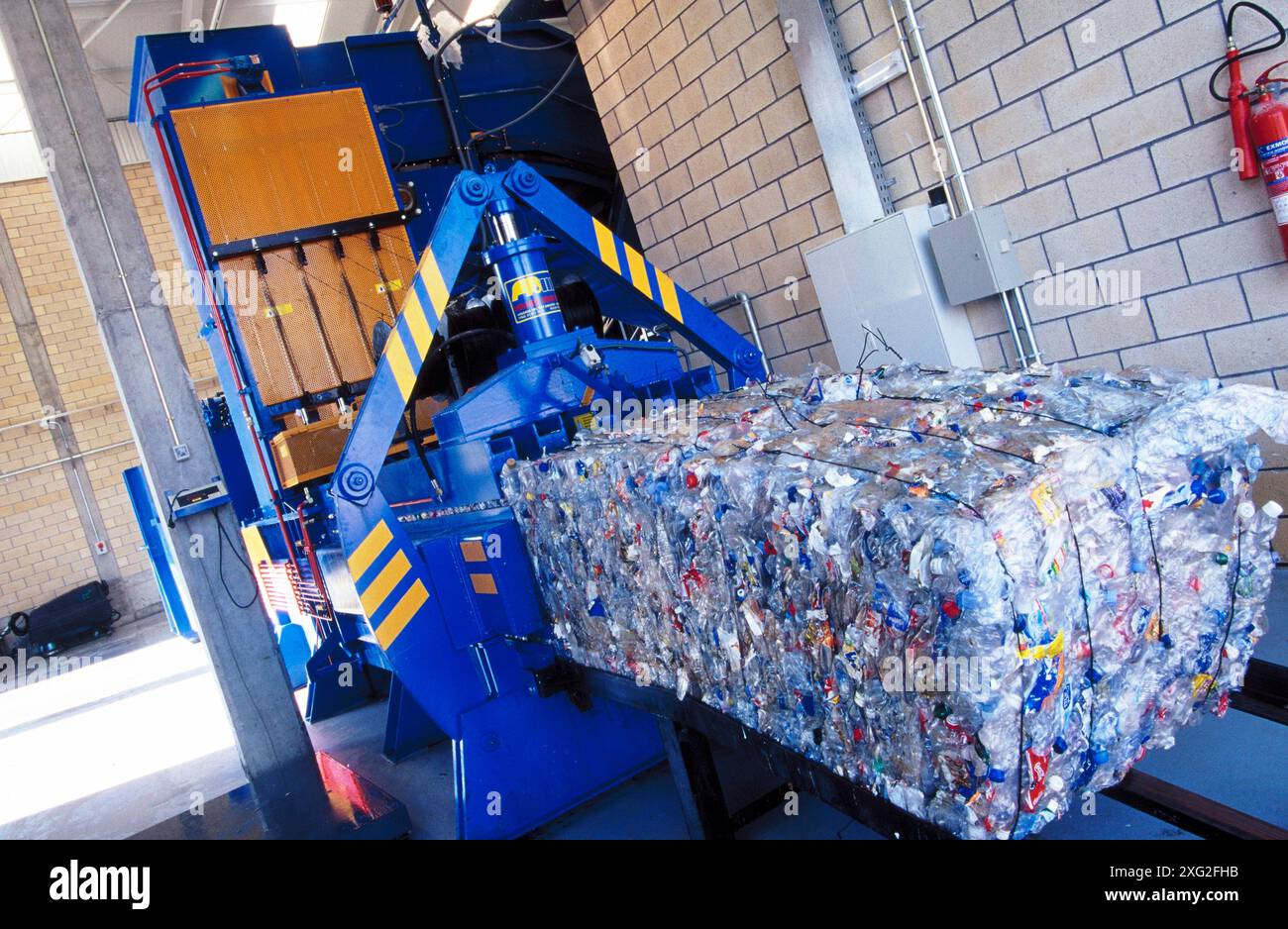 Plastic recycling, sorting plant Stock Photo - Alamy