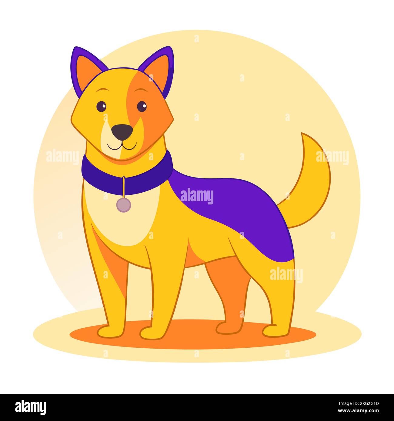 Dog vector illustration Stock Vector Image & Art - Alamy