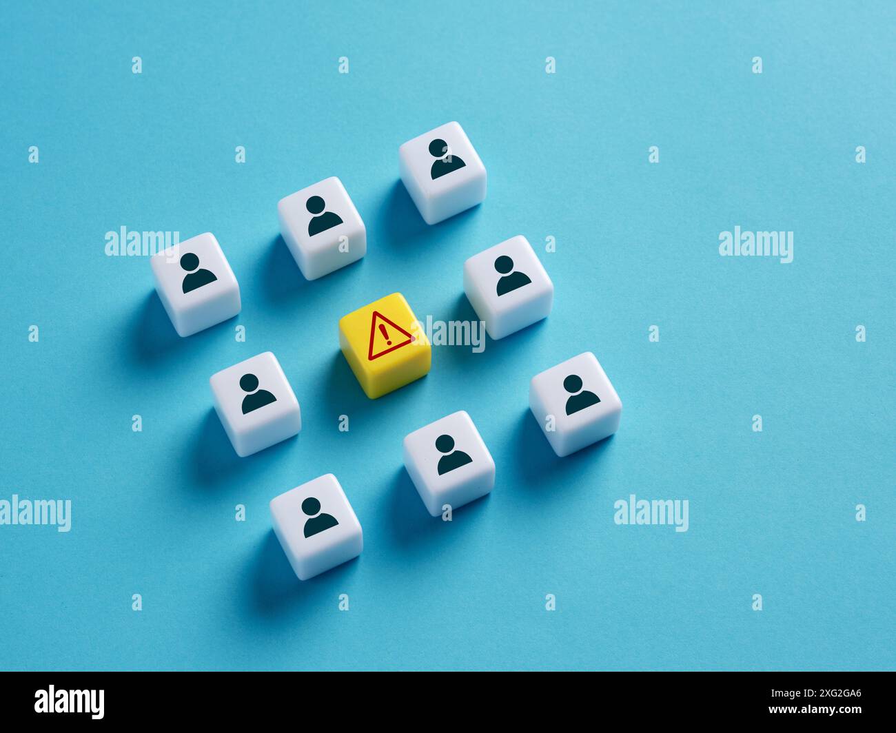 Team conflict, disharmony and unconformity. Business workplace teamwork ...