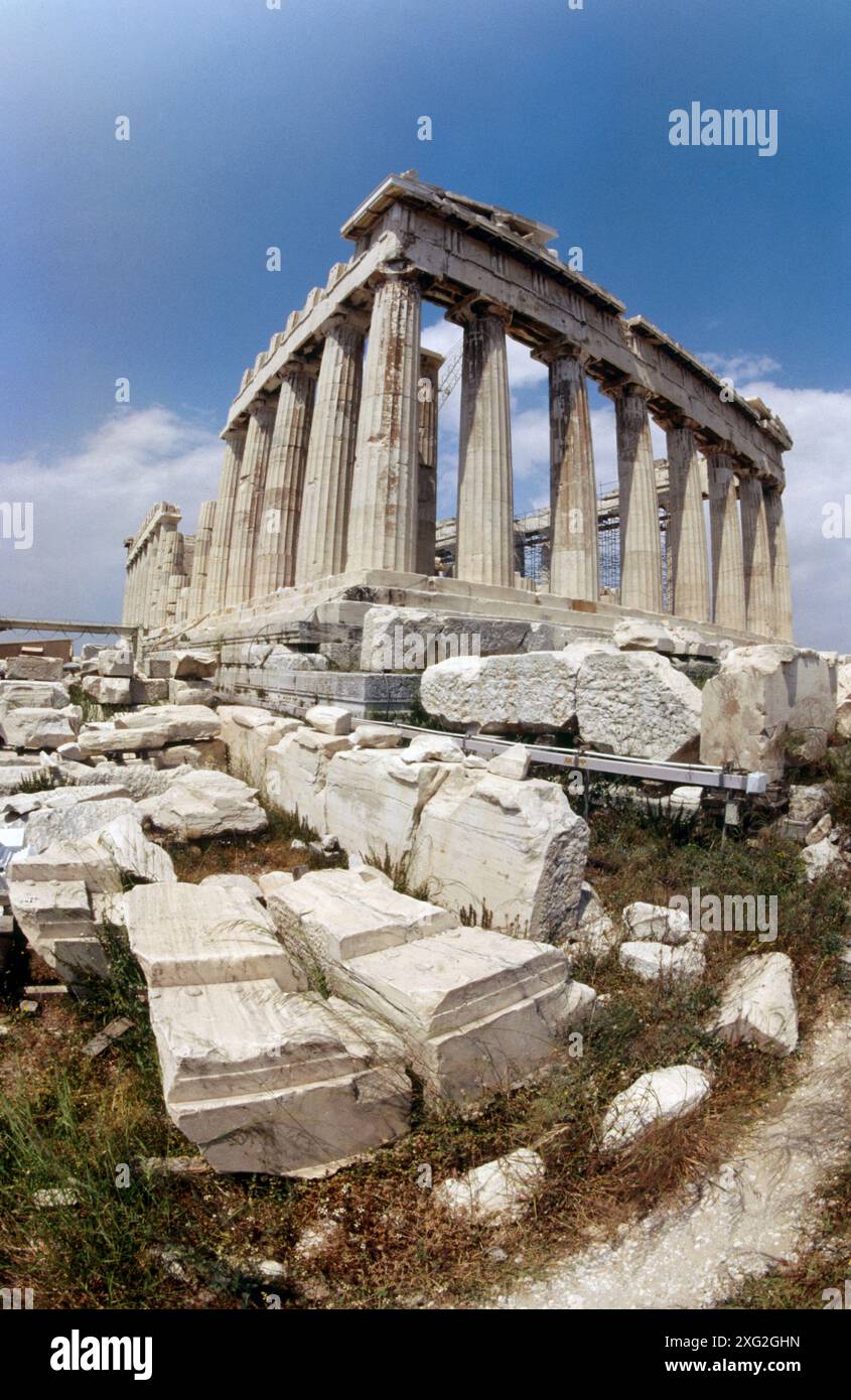 Ancient acropolis parthenon temples hi-res stock photography and images ...