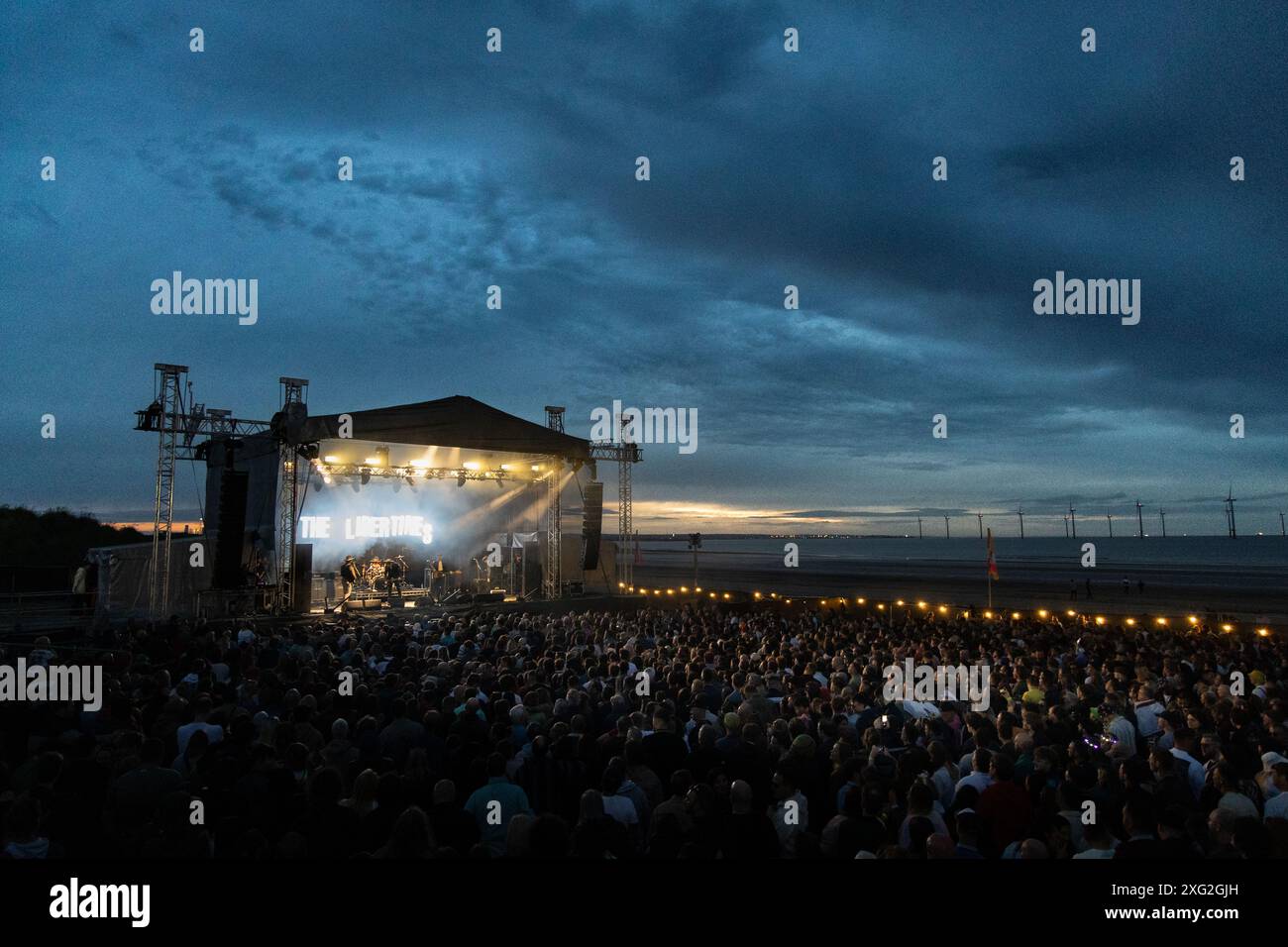 Redcar, UK - The Libertines perform at On The Beach Live at Majuba ...
