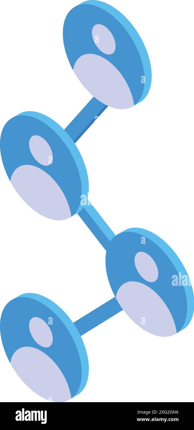 Network is connecting people showing a social media community or ...