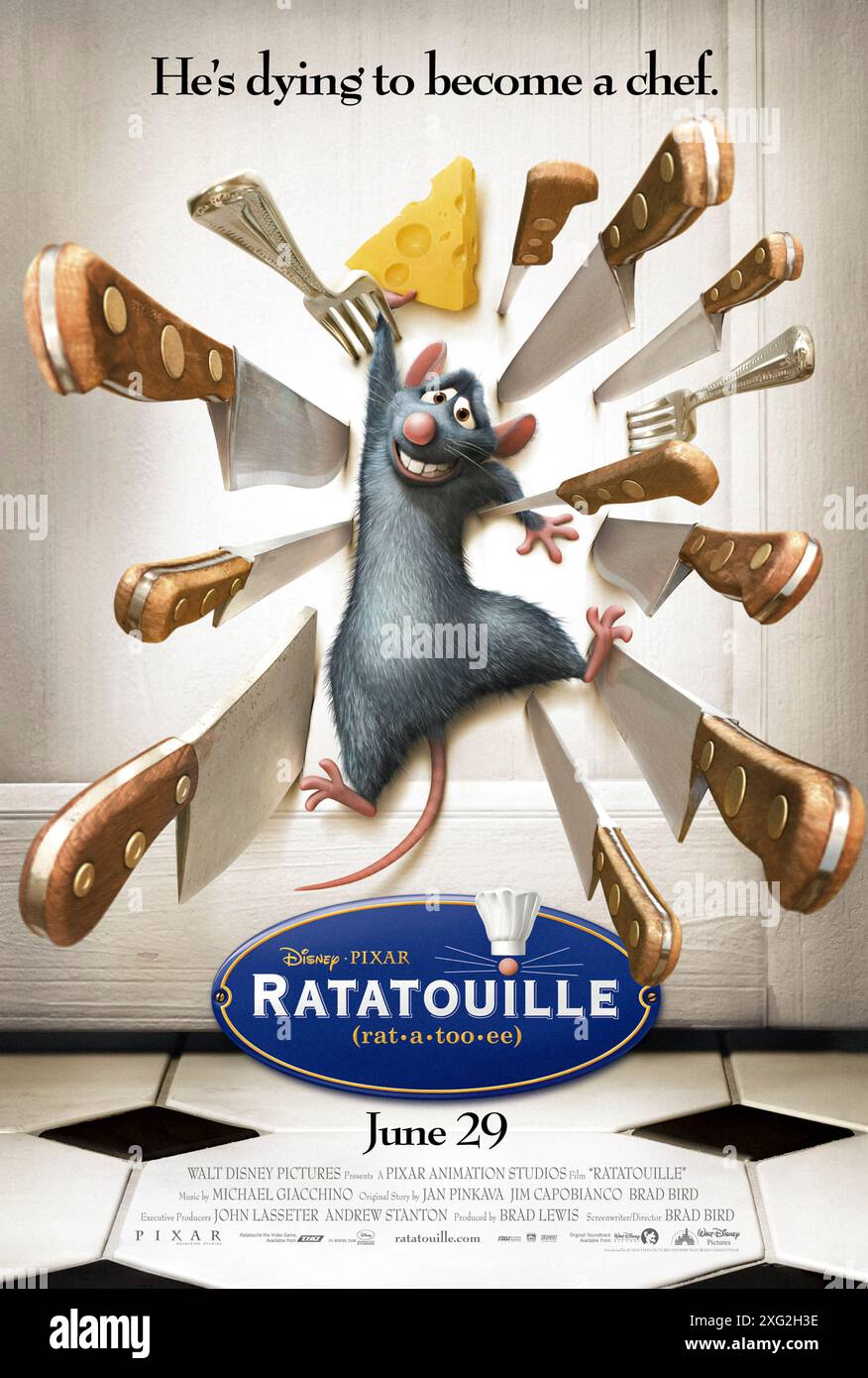Ratatouille film poster hi-res stock photography and images - Alamy