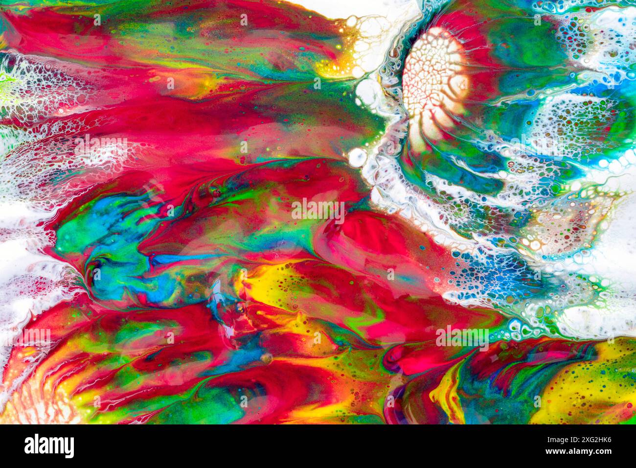 Illustration of marbled, watery texture with organic and multicolored ...