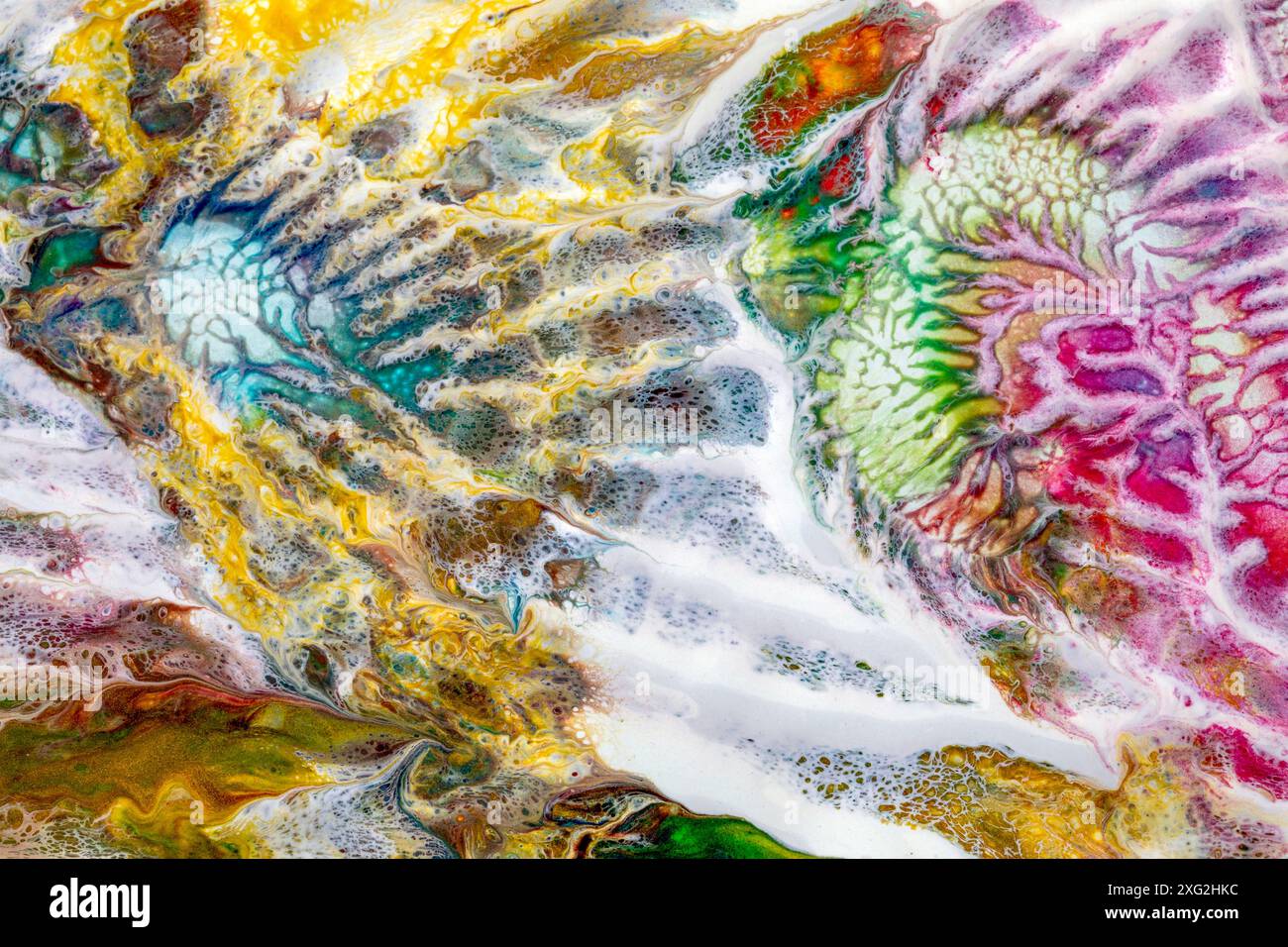 Illustration of marbled, watery texture with organic and multicolored ...