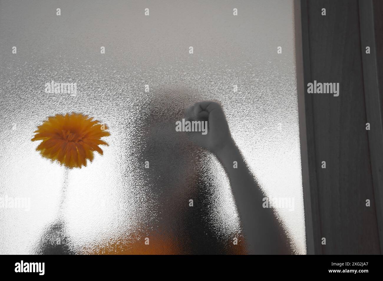Woman hand sign for stop abusing violence, human trafficking, stop ...