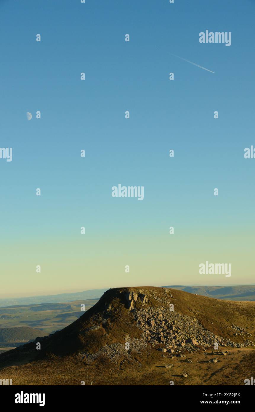 Ancient Volcano area center of France Stock Photo - Alamy