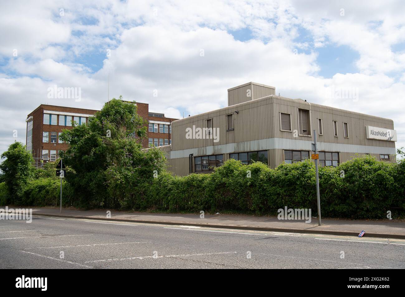Slough, Berkshire, UK. 27th June, 2024. The former Akzo Nobel Research ...