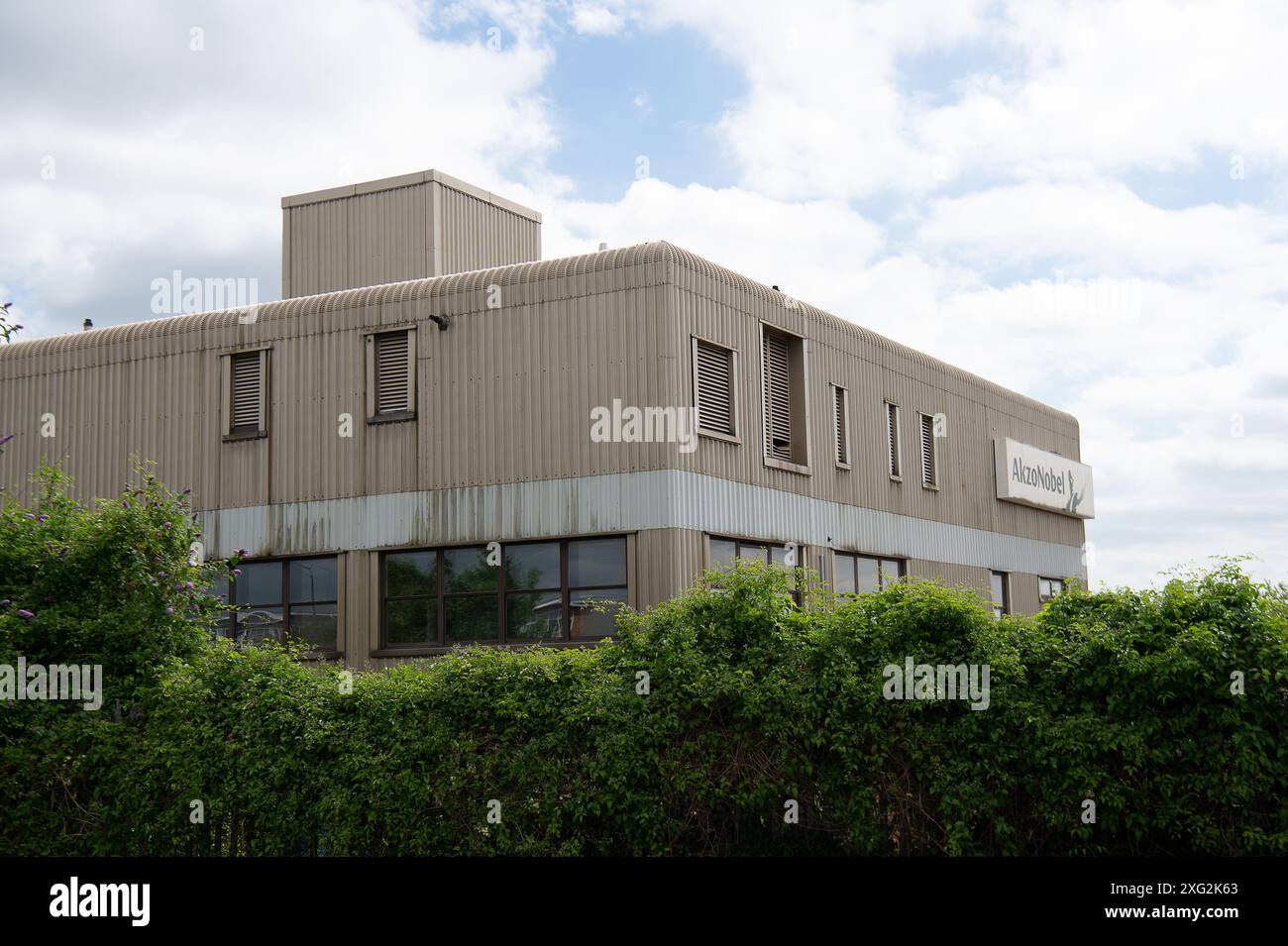 Slough, Berkshire, UK. 27th June, 2024. The former Akzo Nobel Research ...
