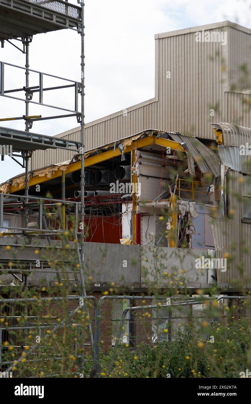 Slough, Berkshire, UK. 27th June, 2024. The former Akzo Nobel Research and Development buildings ...