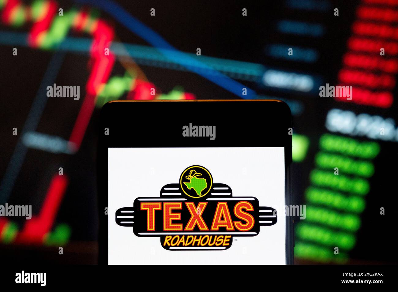 In this photo illustration, the American steakhouse chain that ...