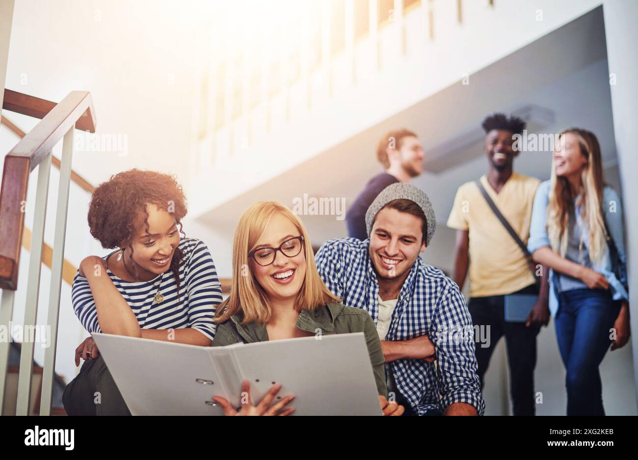 Students, college and portfolio in art school for fashion design in ...