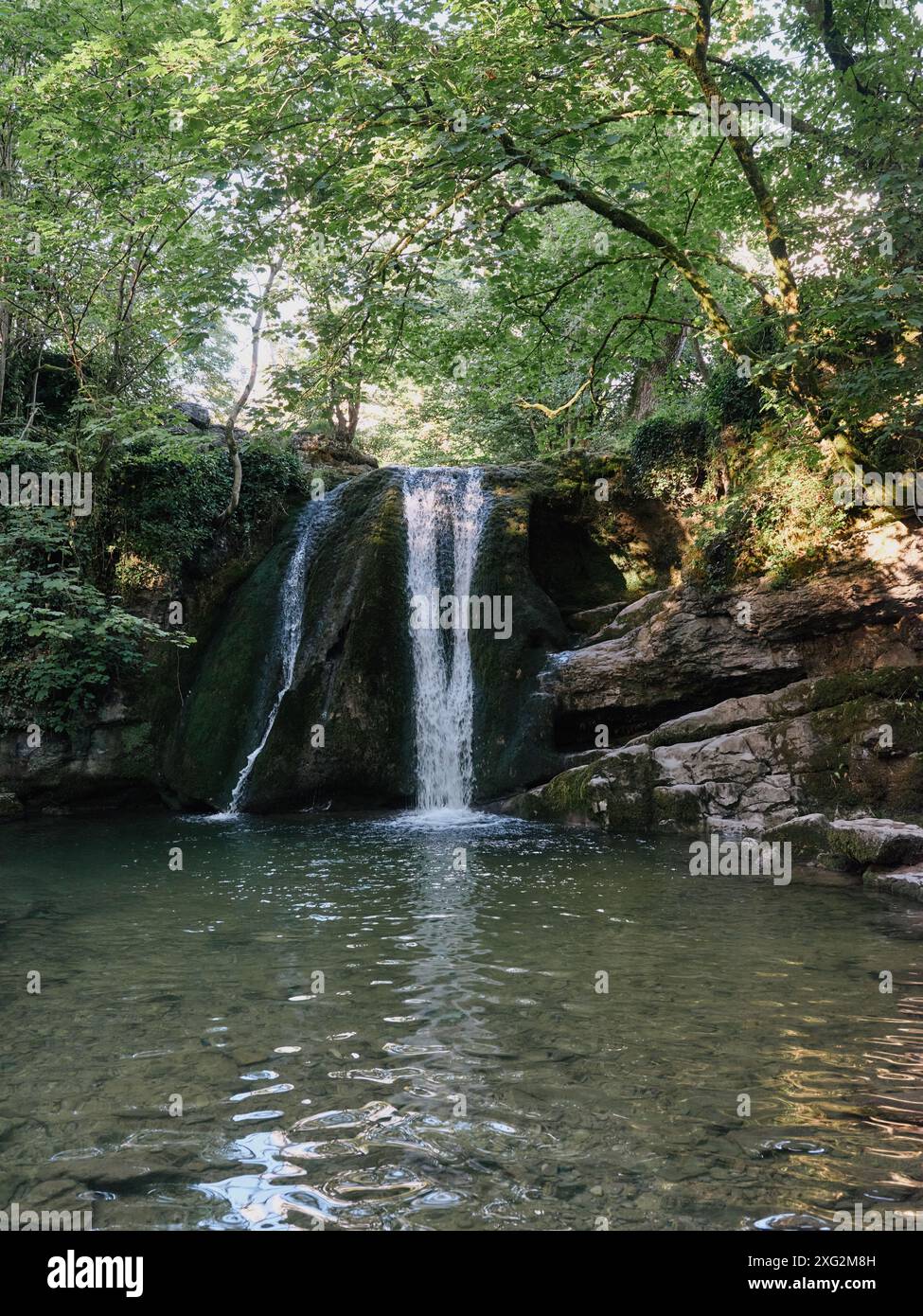 Janet's Foss and Gordale Beck in Malham, Malhamdale, Yorkshire Dales ...