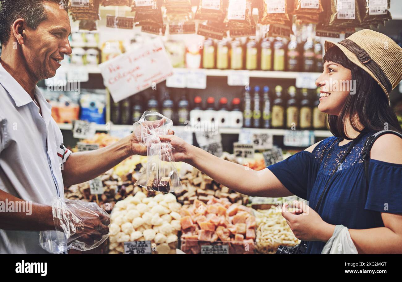 Sales man helping customer in store hi-res stock photography and images ...