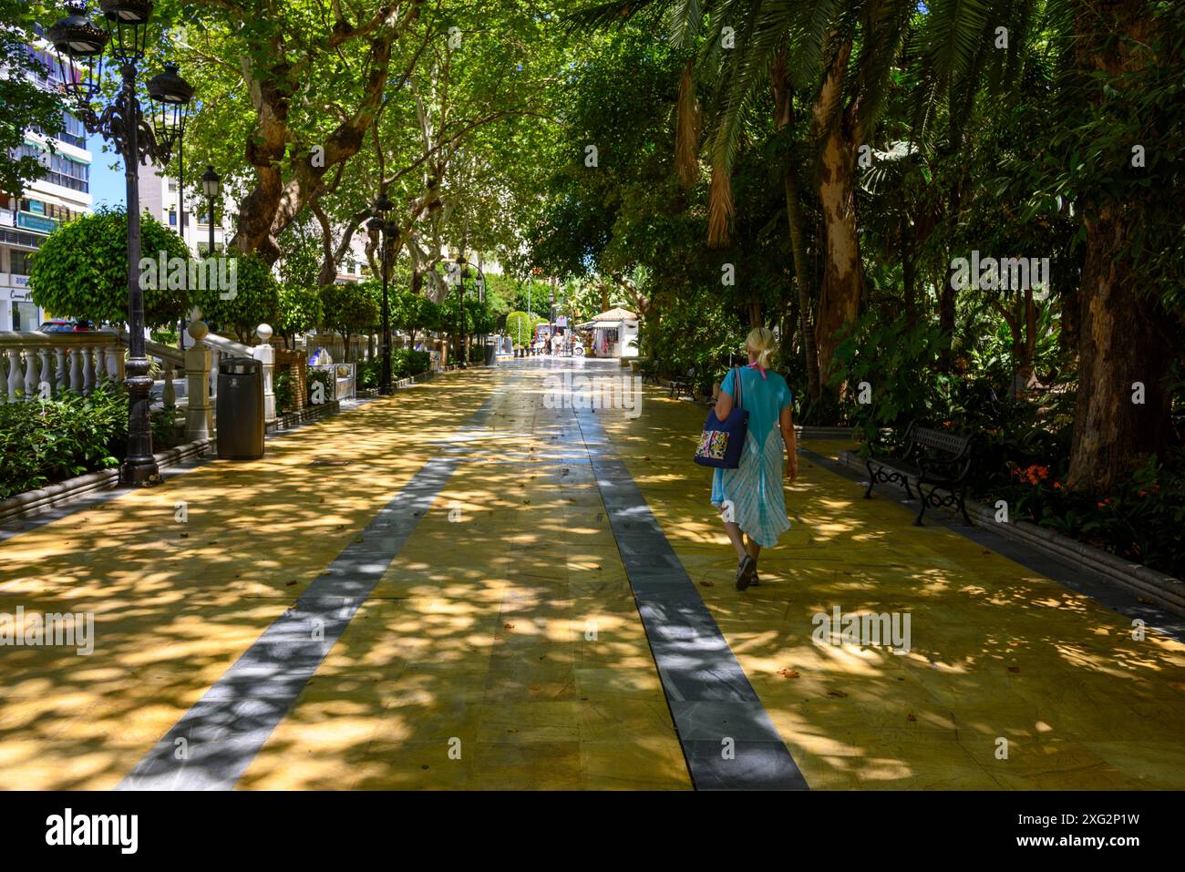 La alameda park marbella hi-res stock photography and images - Alamy