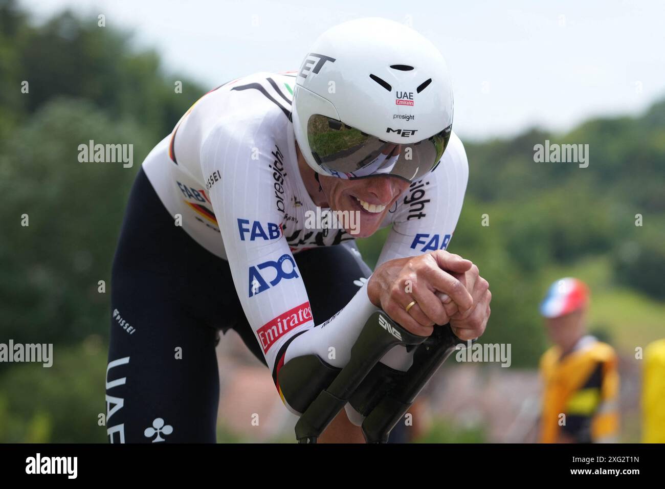 Gevrey Chambertin, France. 06th July, 2024. N. POLITT UAE TEAM EMIRATES ...